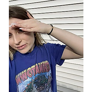 JoycuFF Heart Initial Bracelets for Women Gifts - Initial A Letters Bracelet Handmade Rope Braided Adjustable Initial Charms Jewelry for Mom Daughter Birthday Jewelry Gift for Women Teen Girls