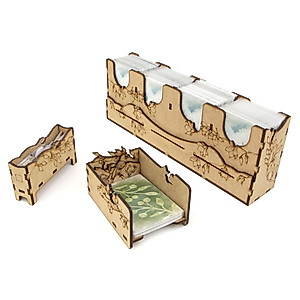 TowerRex Board Game Organizer for Wingspan Board Game Box, Wingspan Expansion, Wingspan European Expansion, Wingspan Oceania Expansion, Wingspan Eggs, Wing Span Board Game, Not for Asia Extension