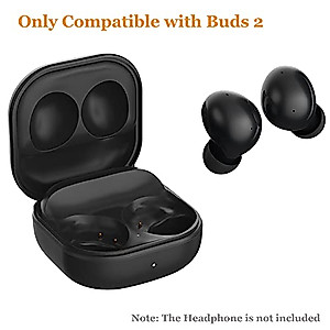 Wireless Charging Case for Galaxy Buds 2, Replacement Charger Station Box with USB-C Cable Cord for Samaung Galaxy Buds 2 SM-R177 Bluetooth Earbuds Accessories