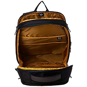 Samsonite Kombi Business Backpack, Black/Brown, 16.25 x 10.5 x 5-Inch