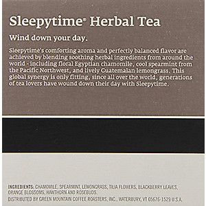 Celestial Seasonings Sleepytime Herbal Tea, Keurig Single-Serve K-Cup Pods, 72 Count