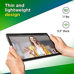 Lenovo - Tab P11 Plus - Tablet - 11" 2K Display - MediaTek Helio G90T Processor - 6GB Memory - 128GB Storage - Dolby Atmos - Android 11 - WiFi & Bluetooth - Long Battery Life - Keyboard Included