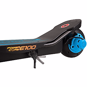 Razor Power Core E100 Electric Scooter - Black Deck - Blue - FFP