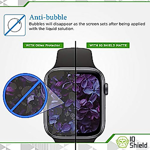 IQ Shield Matte Screen Protector Compatible with Apple Watch SE (40mm)(6-Pack) Anti-Glare Anti-Bubble Film