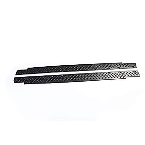 Rugged Ridge 11651.06 Body Armor Kit, Rocker Side Panels; 07-18 Jeep Wrangler JK, 2 Door , Black
