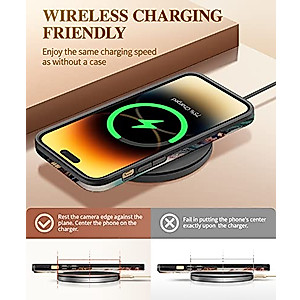 GVIEWIN Case Compatible with iPhone 14 Pro 6.1 Inch, [10FT Military-Grade Drop Tested] Marble Stylish Cases Shockproof Protective Slim Thin Soft TPU Phone Cover for Women 2022 (Drift Sand/Brown)