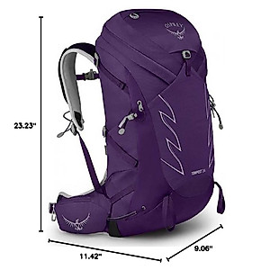 Osprey Tempest 34 Women's Hiking Backpack, Violac Purple, Medium/Large
