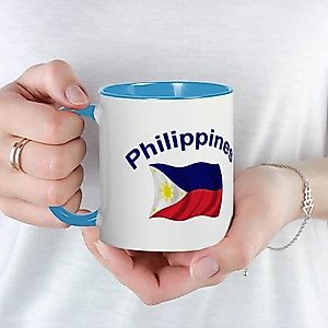 CafePress Philippines Flag Mug Ceramic Coffee Mug, Tea Cup 11 oz