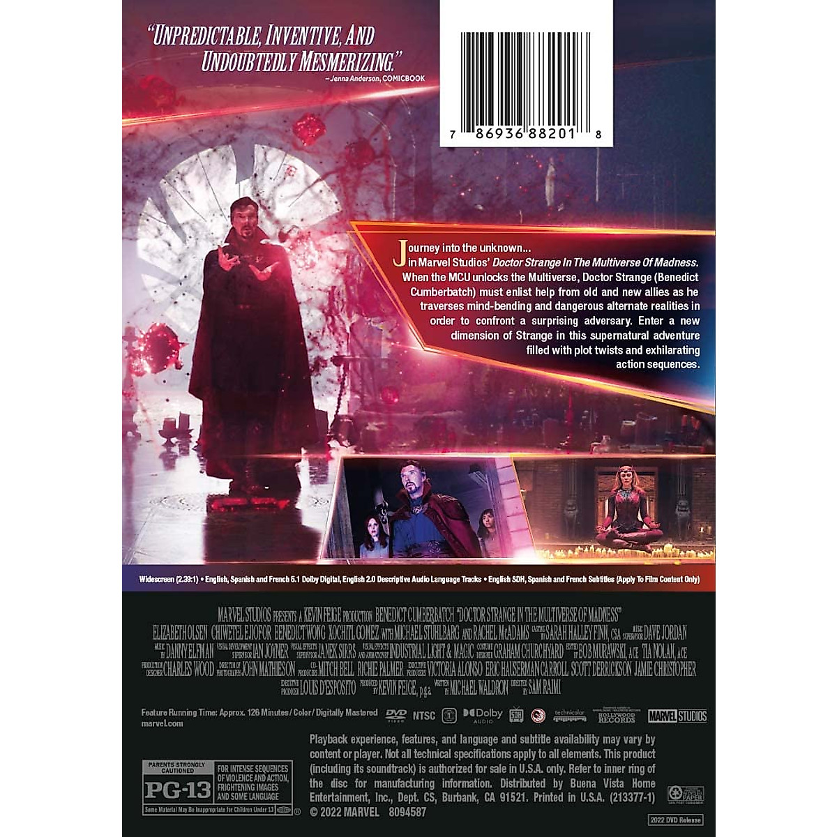 Doctor Strange In The Multiverse Of Madness