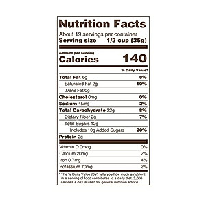 Member's Mark Lemon Blueberry Drizzled Granola Clusters (24 Ounce), 1.5 Pound (Pack of 1)