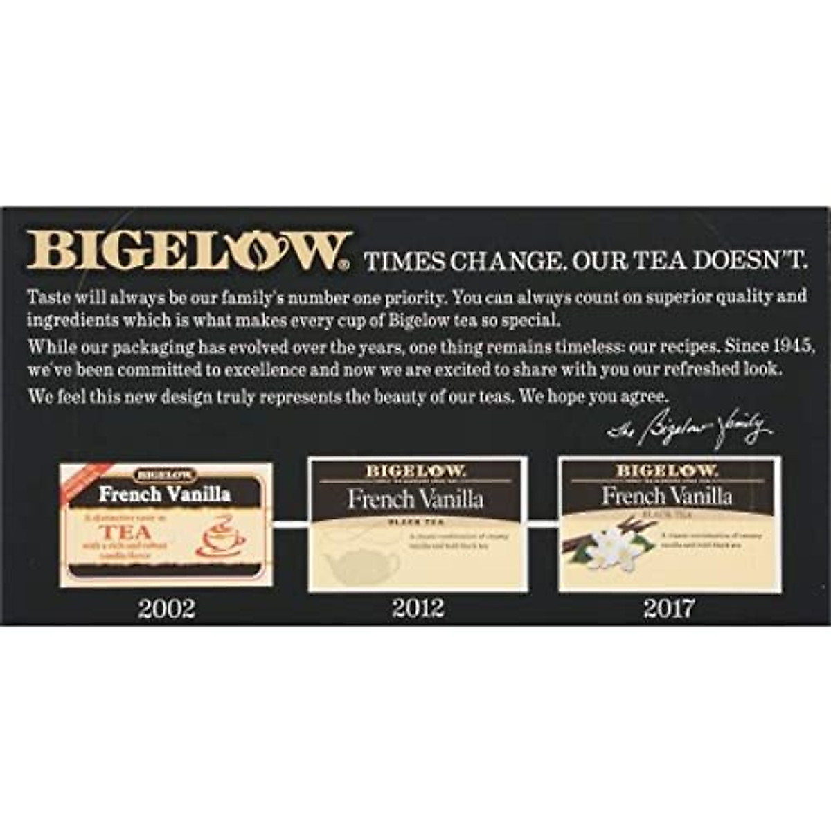 Bigelow Tea French Vanilla - 20 Tea Bags