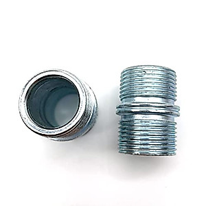 SANTOUSI Shelve Unit Pole Connector Carbon Steel Threaded Connector for 25.4mm, Storage Shelf Shelving Holders Pack of 8 (23.2mm OD, 32mm Height)