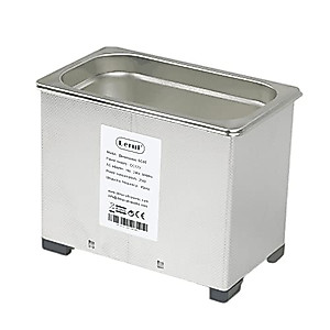 Ultrasonic Jewelry Cleaning Machine 700ml Ultrasound Cavitation Machine Sonic Cleanerwith 1-10 LCD Digital Timer for Cleaning Diamond,Jewelry, Parts,Dental Tool,Watch,Eyeglasses,Carburetor,Nozzle