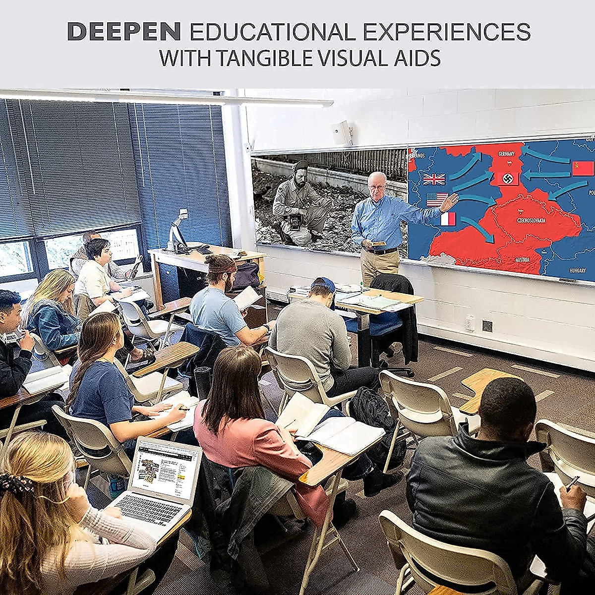 Authentic WW2 Memorabilia World Currency - One Nazi Coin of 5 German Marks Issued from 1936 to 1939 from The World War 2 - Third Reich