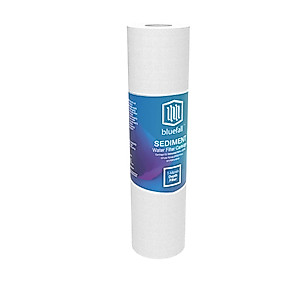 1 Micron Sediment Filter 10" x 2.5" Whole House Water Filter Sediment Water Filter Replacement Cartridge Compatible with Any 10 inch Reverse Osmosis Water Filtration System Value Pack (20)