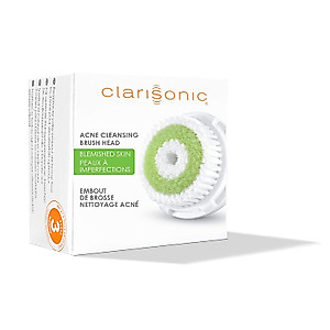 Clarisonic Acne Cleanse Facial Cleansing Brush Head Replacement Compatible with Mia 1, Mia 2, Mia Fit, Alpha Fit, Smart Profile Uplift and Alpha Fit X, 1 Count