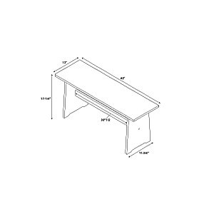 Linon Ardmore Kitchen Nook Set, White