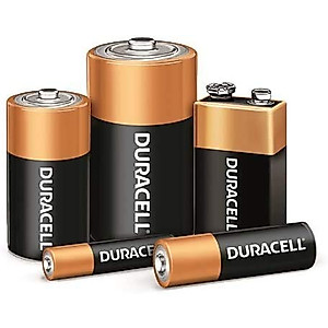 Duracell - CopperTop AA Alkaline Batteries - Long Lasting, All-Purpose Double A Battery for Household And Office – 72 Count