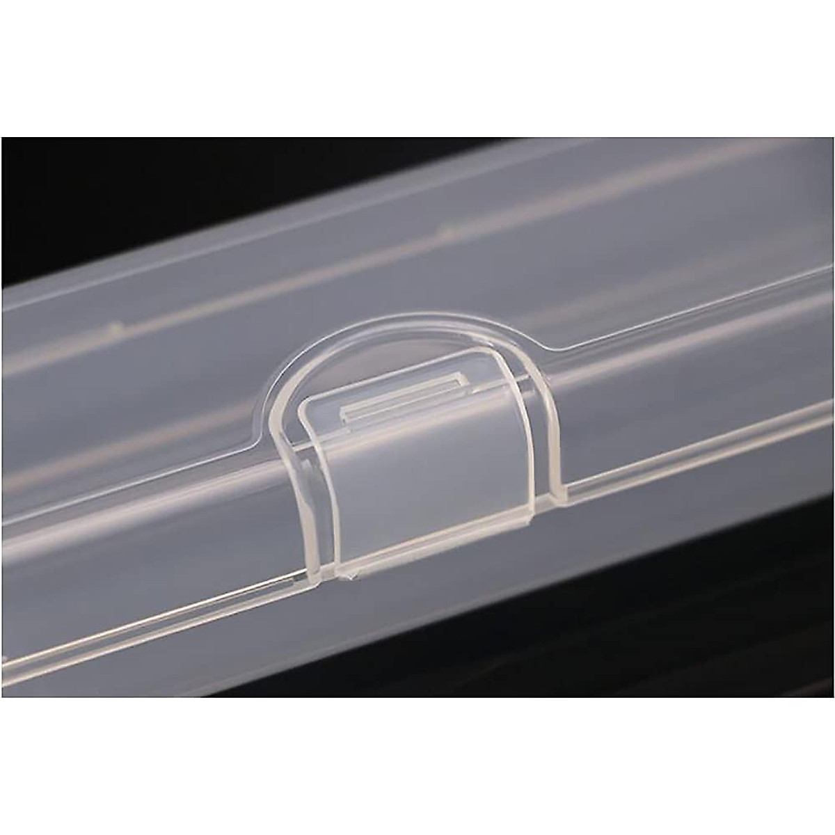 UUYYEO 2 Pcs Travel Portable Toothbrush Storage Case Plastic Dust-Proof Toothbrush Container Toothpaste Box Holder