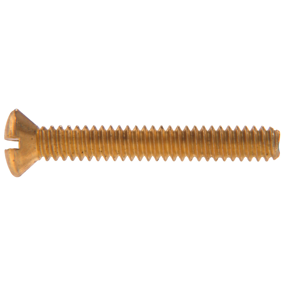 Hillman 4199 Bright Brass Electrical Switch Plate Screw 6-32 x 1 in. (20-Pack)