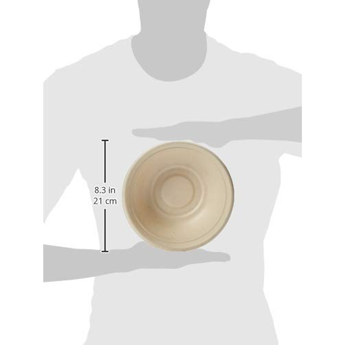 Amazon Basics Compostable 32 oz. Bowl, Kraft, Pack of 50