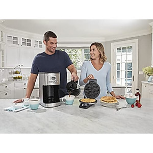 Cuisinart Classic Waffle Maker, Round, Silver