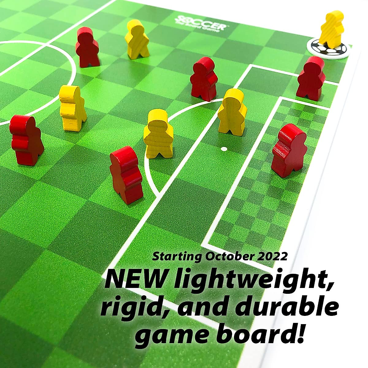 Soccer The Board Game – 2 Player Fast-Paced Soccer Game – Great Gift for Your Soccer Enthusiast