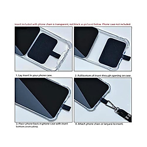 Wooden beaded phone chain lanyard gift for women stocking stuffer (Blue with Universal Tab)