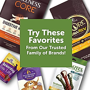 WHIMZEES by Wellness Occupy Antler Natural Dental Chews for Dogs, Long Lasting Treats, Grain-Free, Freshens Breath, Medium Breed, 12 count