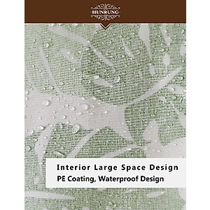 HUNRUNG Rectangle Storage Basket Cute Canvas Organizer Bin for Pet/Children Toys, Books, Clothes Perfect for Rooms/Playroom(Leaf)