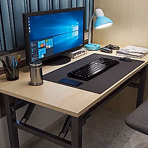 Computer Desk,47" Modern Simple Style Folding Tables,Home Office Writing Desk, Space Saving Foldable Table, No Install Needed