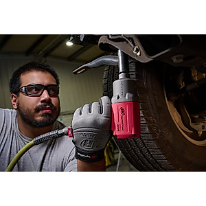 Ingersoll Rand 2235TiMAX-R 1/2" Drive Air Impact Wrench, Lightweight 4.6 lb Design, Powerful Torque Output up to 1,350 ft-lbs, Titanium Hammer Case, Max Control, Red