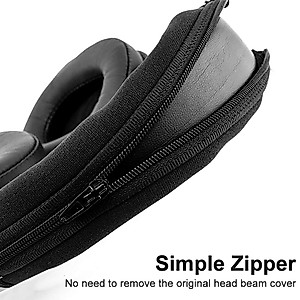 Ancable Replacement Headband Cover for Bose QuietComfort QC15, QC2, DIY Repair Headband Cushion for Bose QuietComfort 15, QuietComfort 25, QuietComfort 2 - Black 1-Pack