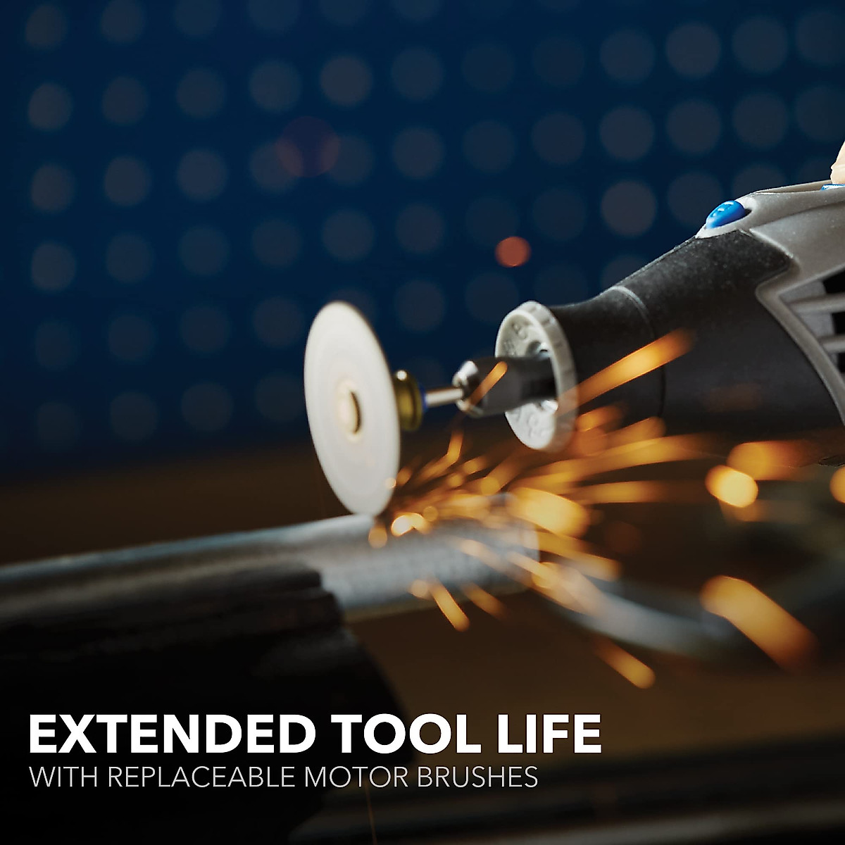 Dremel 4000-4/34 Variable Speed Rotary Tool Kit - Engraver, Polisher, and Sander- Perfect for Cutting, Detail Sanding, Engraving, Wood Carving, Polishing- 4 Attachments & 34 Accessories , Gray