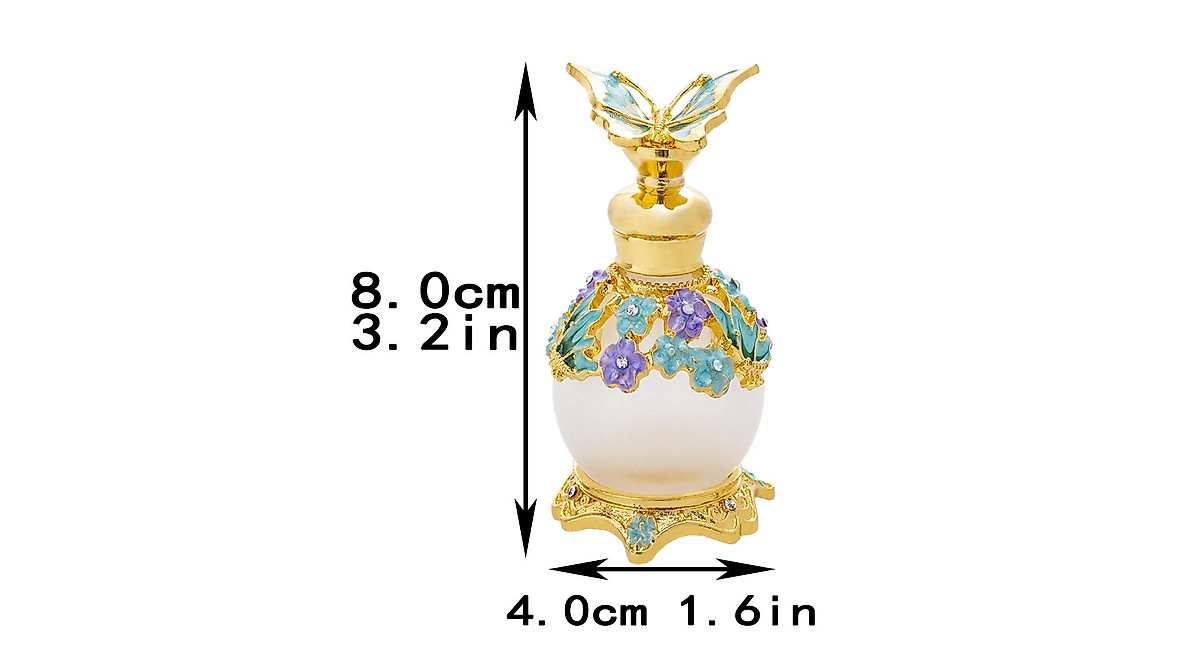 YU FENG Decorative Crystal Perfume Bottle - 15ml