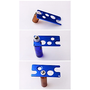 Essential Oils Opener Key Tool Set (Multi-Colored) The Perfect Opener and Remover Accessory for Roller Balls and Caps on Most Bottles,Universal Metal Key Tool Opener and Remover (Pink)