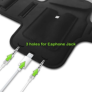 Phone Holder for Running, Karvense Phone Arm Bands for Running Exercise Workout Jogging, for iPhone 15 Pro Max/15 Plus/14 Pro Max/13 Pro Max, Samsung Galaxy S24 +/Ultra, to 6.9'', Cell Phone Armband