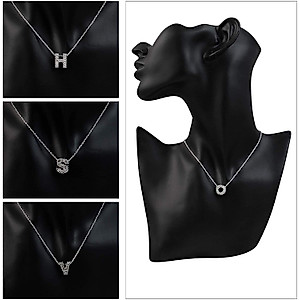 AUEAR, 52 Pack Silver A-Z 8mm Full Rhinestone Slide Crystal Alphabet Alloy Letter Charm for Bracelets Necklace Wristbands DIY Jewelry Making