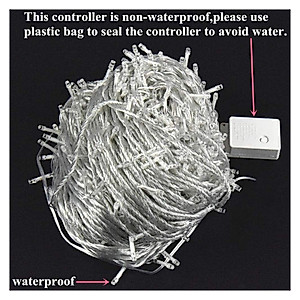 LIUPENGWEI Fairy String Lights，LED Rope Lights with 8 Lighting Modes, Perfect for Home, Garden, Bedroom, Christmas, Wedding, Party Decoration Lamp Garden Ghost Light