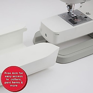 SINGER M1150 Lightweight & Portable Sewing Machine With 45 Stitch Applications, LED Light & 1-step Buttonhole | Used for Mending and Sewing