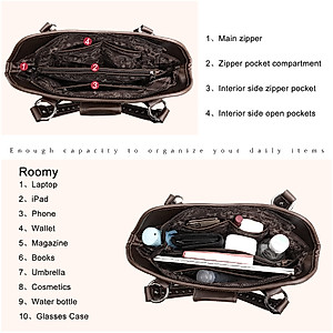 Montana West Women Shoulder Bag Hobo Handbag Fashion Tooling Tote Bag WRLH-8005CF