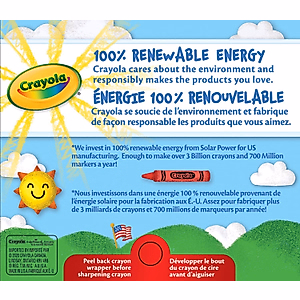 64-Pack Crayons with Sharpener