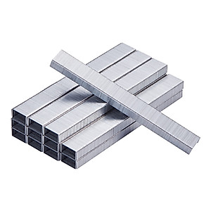 Bostitch Office Standard Staples, 1/4" Length,Full Strip Staples, 5000 Per Box, 5-Pack