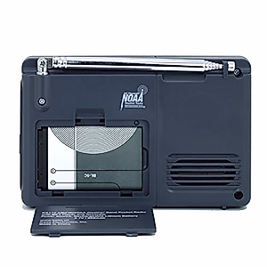 Kaito KA110 Compact Digital AM/FM NOAA Weather Radio and MP3 Player with Micro-SD Card Reader