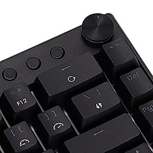 Garsentx Mechanical Gaming Keyboard with 2.4Gzh/BT/USB C Connection, 68 Keys Ergonomic Compact PC Wireless Keyboard with Hot Key RGB Backlit Light for Gaming Office (Red Shaft)