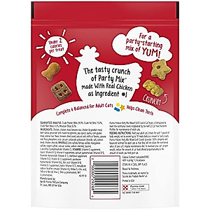 Purina Friskies Cat Treats Variety Pack, Party Mix Crunch Greatest Hits - 3 ct. Boxes