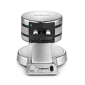 Cuisinart WAF-F20 Double Belgian Waffle Maker (Stainless Steel) (Renewed)