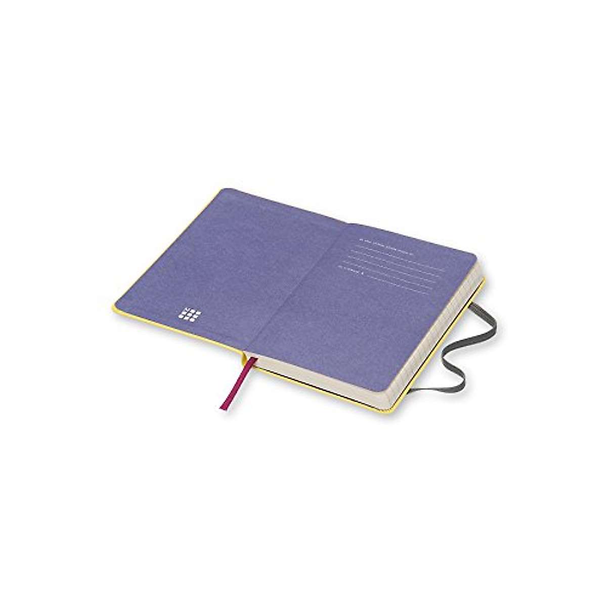 Moleskine Limited Collection Contrast Notebook, Hard Cover, Pocket (3.5" x 5.5") Ruled/Lined, Citron Yellow, 192 Pages
