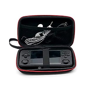 Protable Hard Travel Carrying Case Retro Game Console Case for RG351P/RG351M/RG350M Protection Bag for Retro Game Console Game Player RG351P Storage Suitcase Handheld