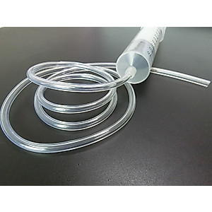 ELYSAID Reusable Large Plastic 100ml Syringe with 120cm (47in) Handy Plastic Tubing
